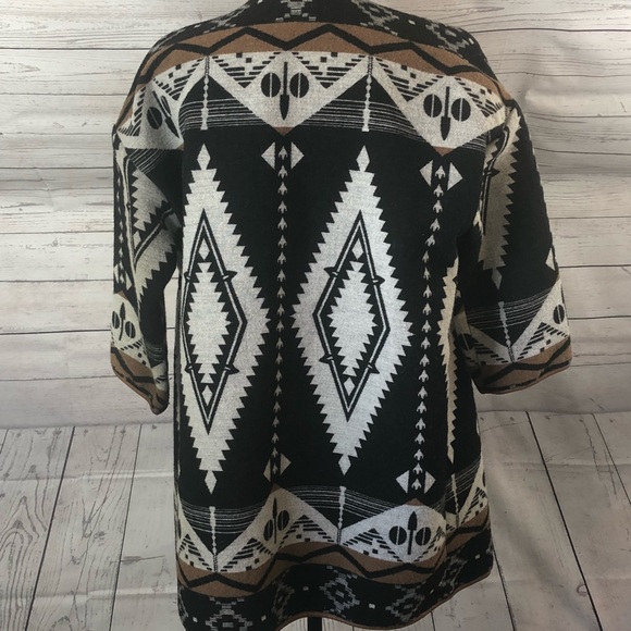 MM Couture | Sweaters | Navajo Print Mm Couture Poncho Shrug Size S ...